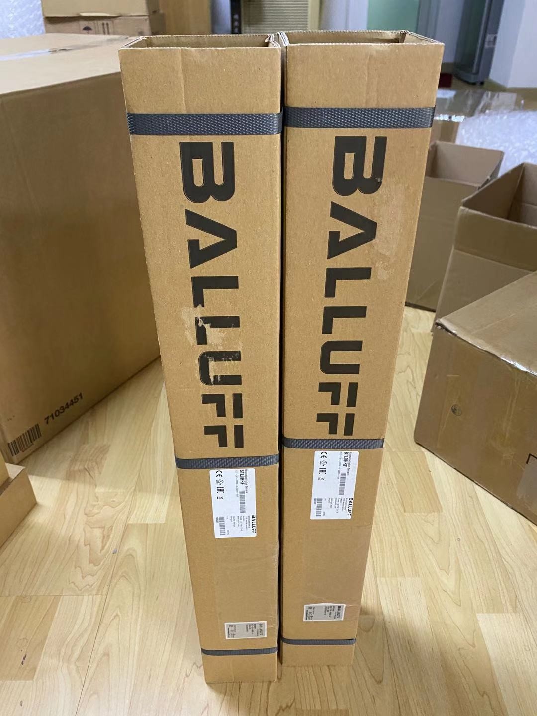 Transdutor linear Balluff de aço inoxidável